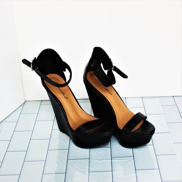 Breckelles | Shoes | Breckells Blackstrap 6 Inch Wedges | Poshmark